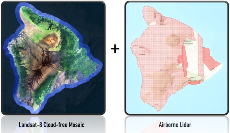 L2VHM-BI: Landsat- and Lidar-based Vegetation Height Map for Big Island ...